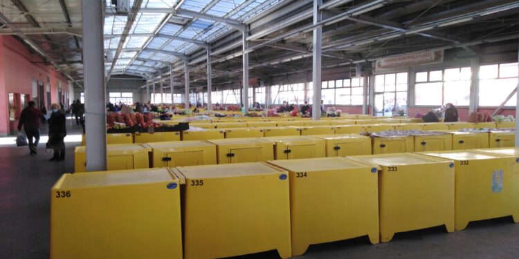 Piața Agroalimentară din Lugoj, redeschisă! Comercianții au umplut-o ...